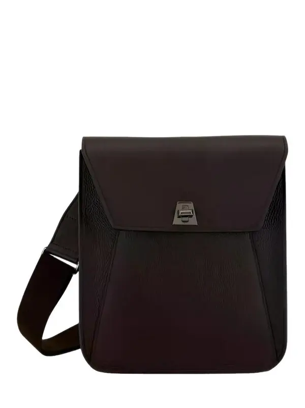 Akris Mini Anouk Leather Crossbody Bag - Brown