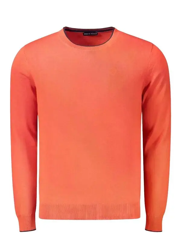 NORTH SAILS Logo-embroidered Long-sleeve Sweater - Red
