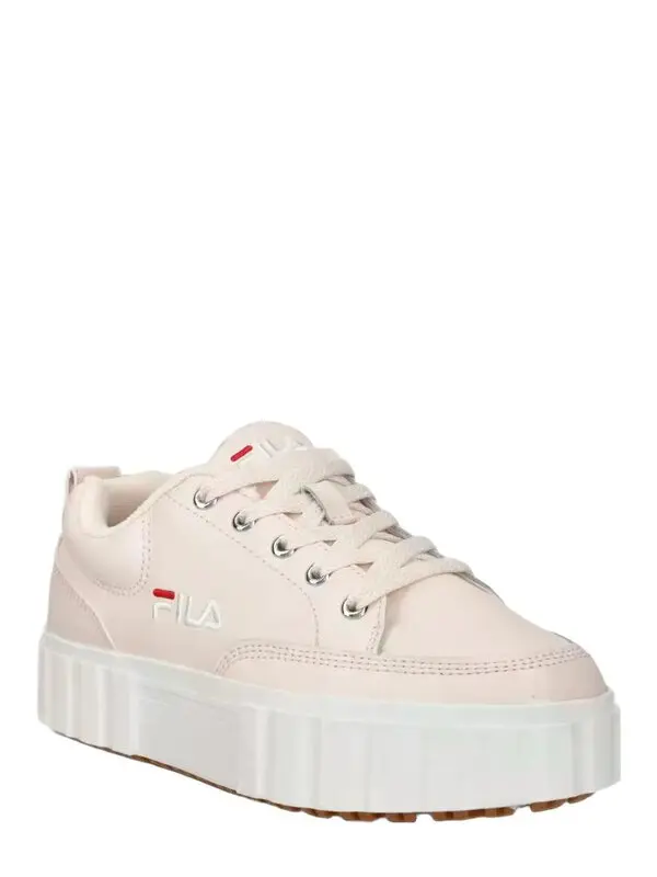 FILA Logo-embroidered Sneakers - Pink