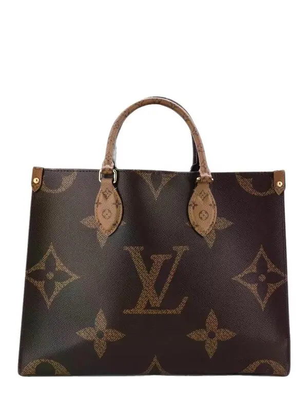 LOUIS VUITTON Onthego Reverse Monogram Giant Mm Tote Bag - Brown