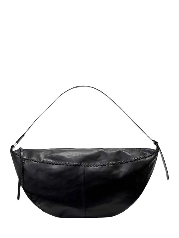 ALLSAINTS Leather Esme Cross-body Bag - Black