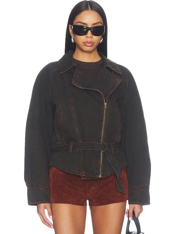 LEVI'S 80s Denim Bomber - Brown