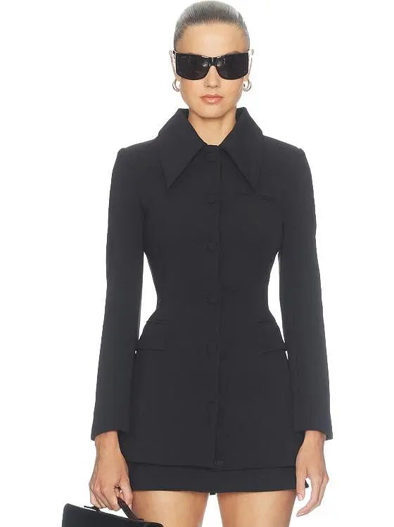 Oddmuse Structured Jacket - Black
