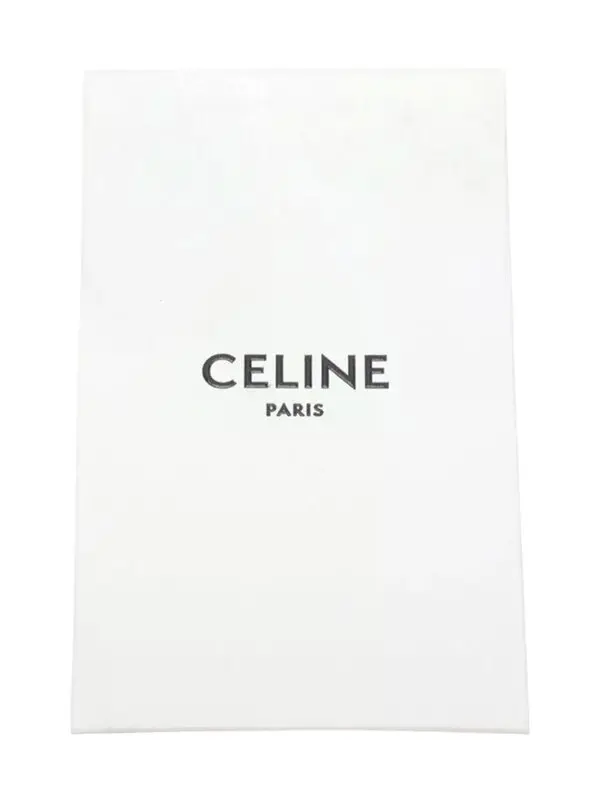 Celine 2010-2026 Medium Shiny Calfskin Tilly Shoulder Bag - Black