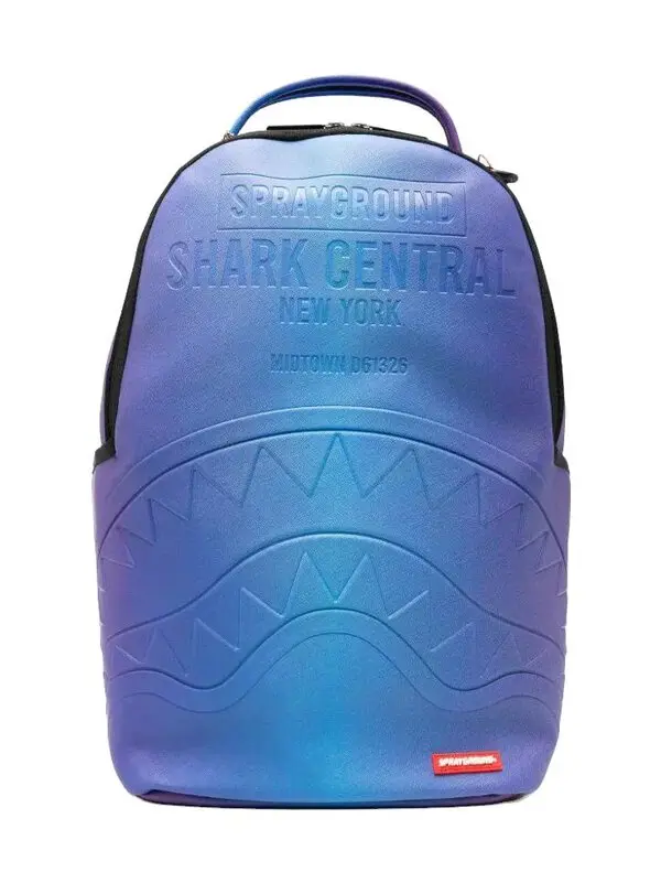 SPRAYGROUND Shark Central Embossed Backpack - Blue