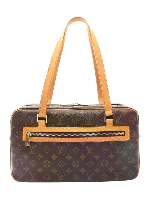 LOUIS VUITTON 2002 Gm Cite Monogram Tote Bag - Brown