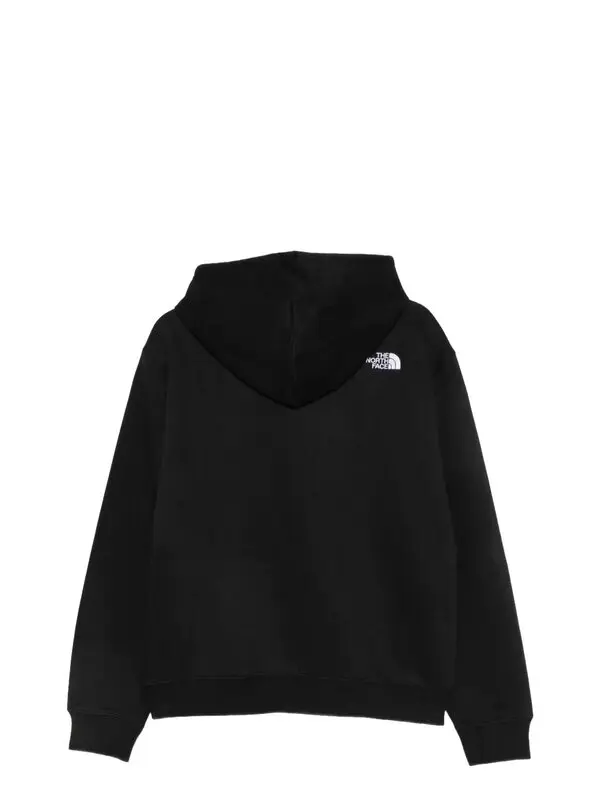 The North Face Logo-embroidered Drawstring Hoodie - Black