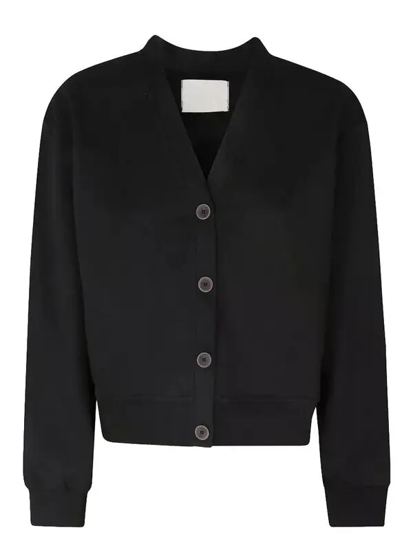 WOC Winona Button-up Cardigan - Black