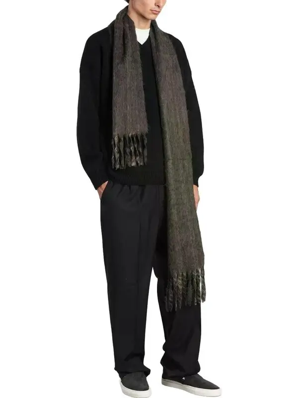 LANEUS V-neck Sweater - Black