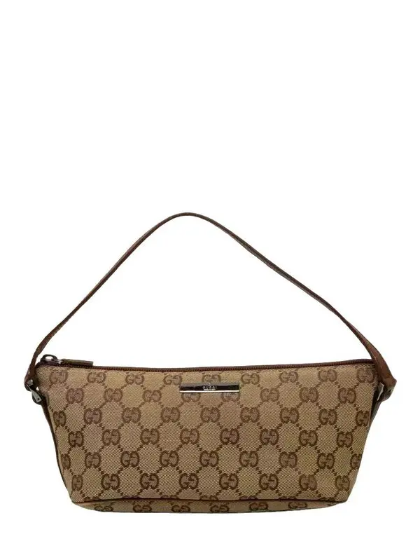 Gucci 2000-2015 Gg Canvas Boat Shoulder Bag - Neutrals