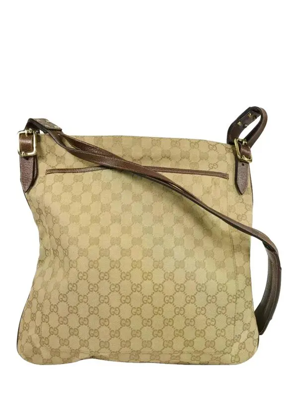 Gucci Gg Canvas Cross Body Bag - Neutrals