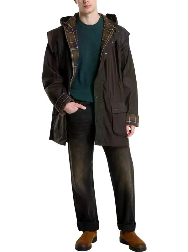 Barbour Classic Durham® Waxed Jacket - Brown