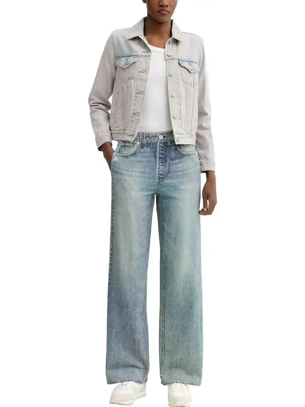 LEVI'S Button-up Denim Jacket - Grey