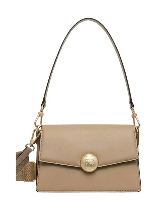 Lacoste Medium Tennis Bliss Shoulder Bag - Neutrals