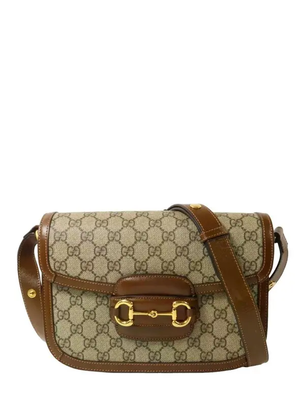 Gucci Horsebit 1955 Shoulder Bag - Neutrals