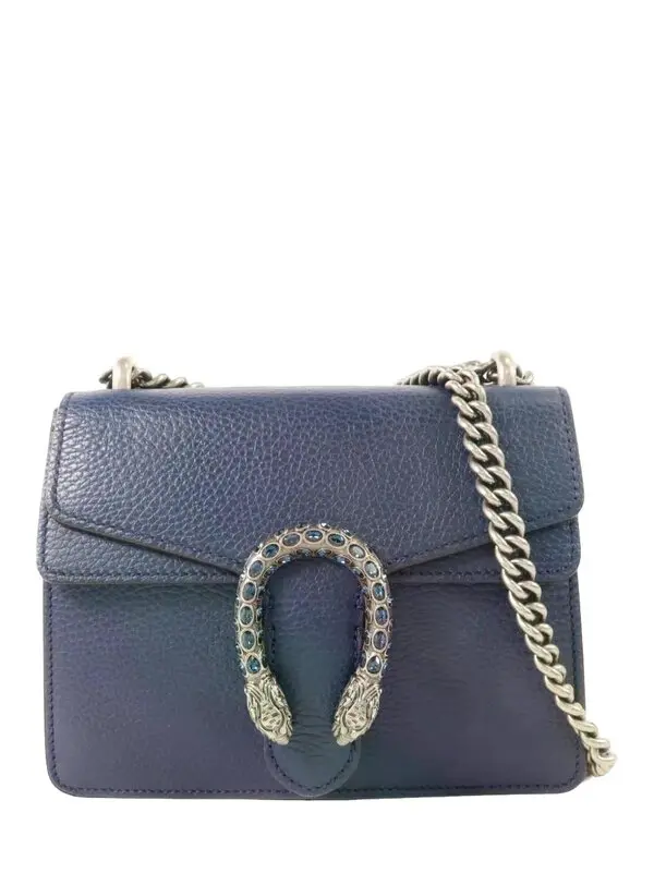 Gucci Mini Dionysus Crossbody Shoulder Bag - Blue