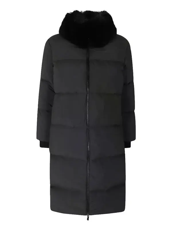 RRD Fly Tubic 18 Faux-fur Trim Padded Parka - Black