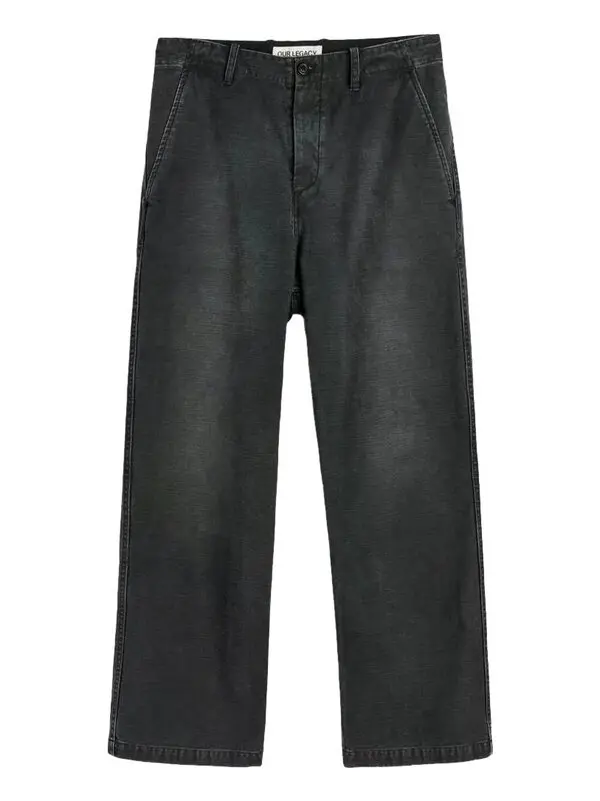 Our Legacy Rig Chino Trousers - Grey