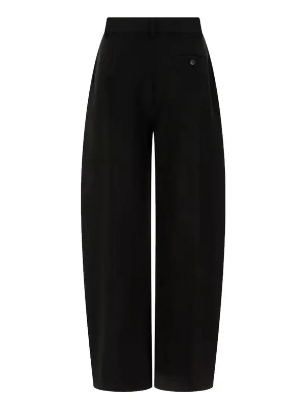 EMMA E GAIA High-waisted Trousers - Black