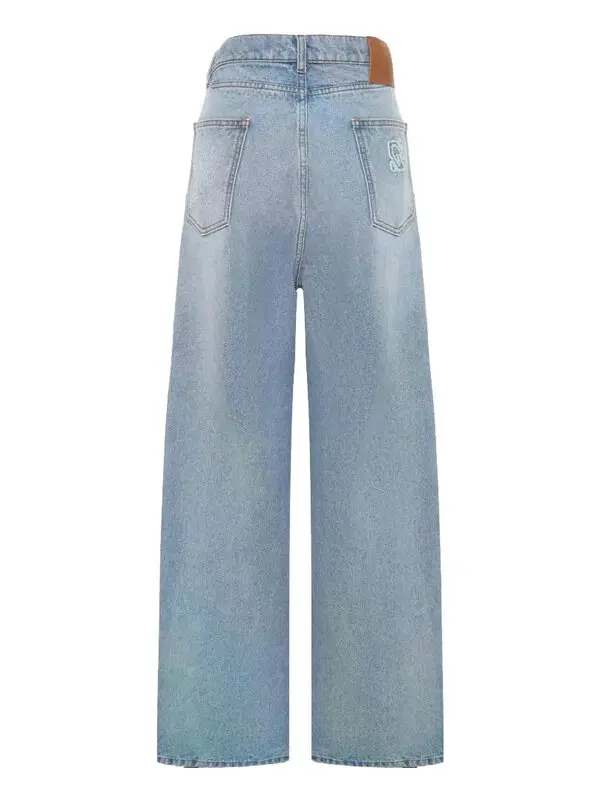 Giuseppe Di Morabito Wide-leg Jeans - Blue
