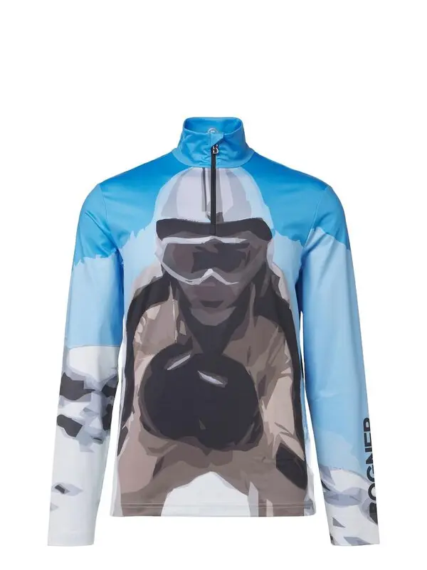 Bogner Verti Printed Ski Top - Multicoloured