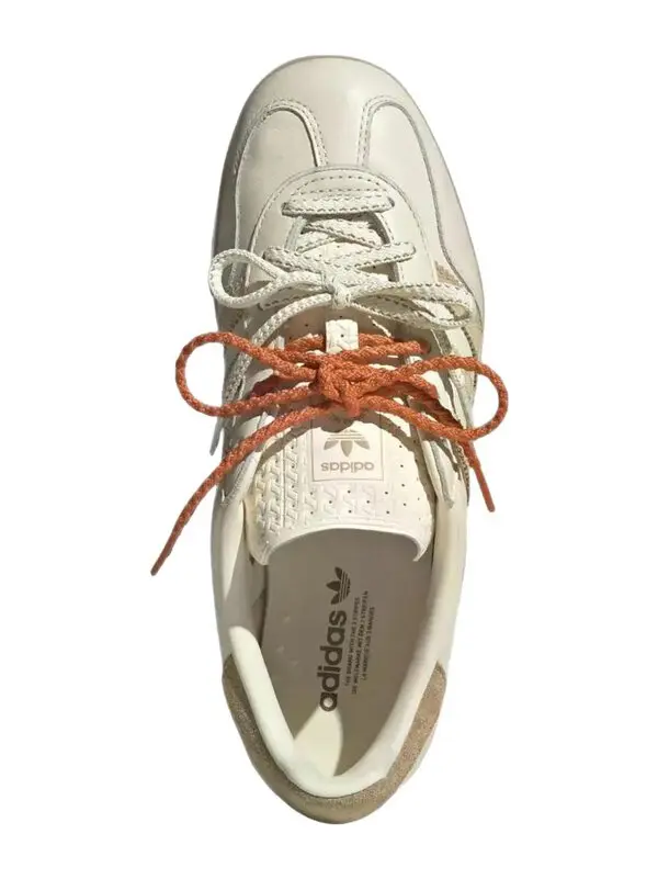 Adidas Gazelle Logo-print Low-top Sneakers - Neutrals