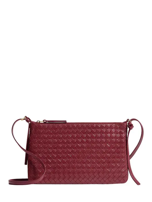 Bottega Veneta Gemelli Mini Crossbody Bag - Red