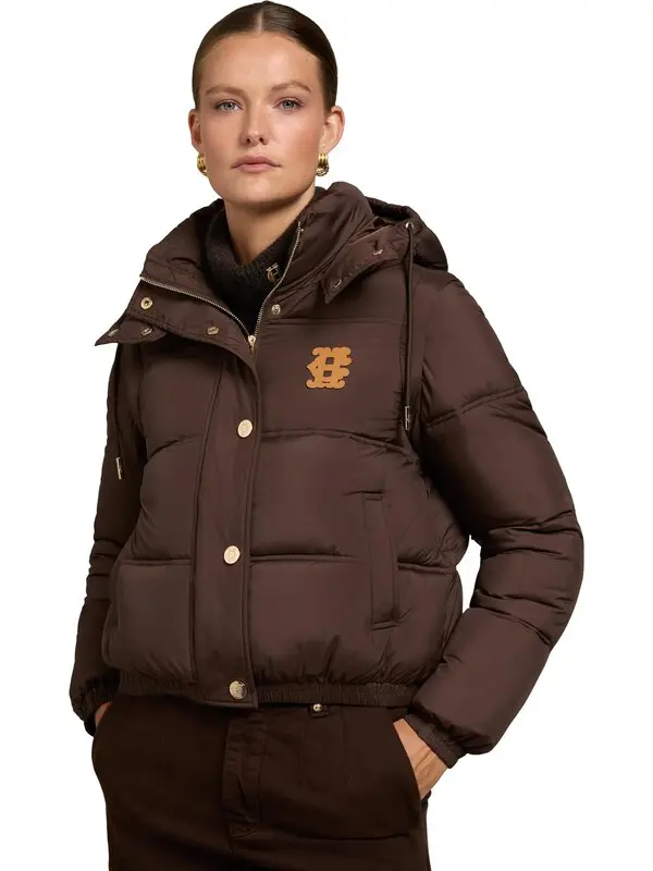 Holland Cooper Milton Convertible Jacket - Chocolate