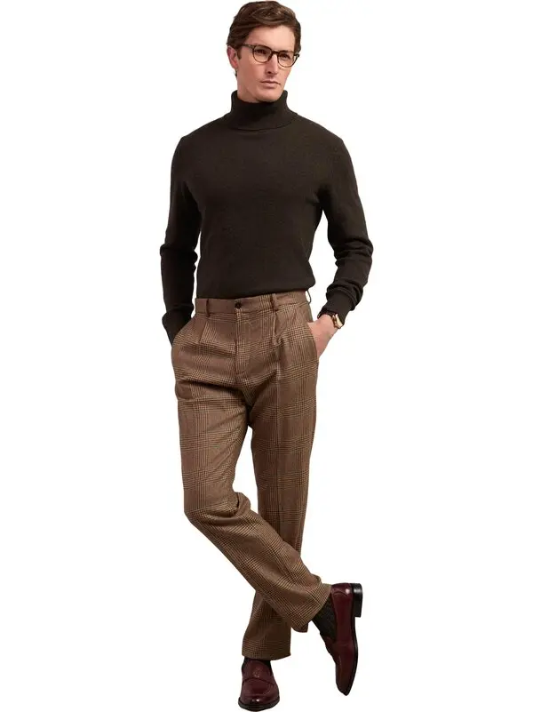 Holland Cooper The Classic Trouser Clarence Check - Forest