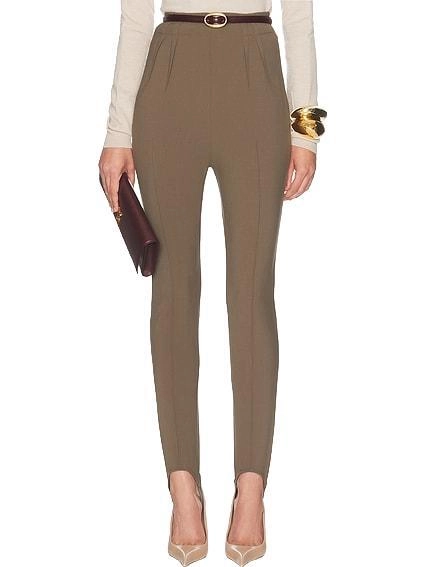 MUGLER High Waist Legging - Mole