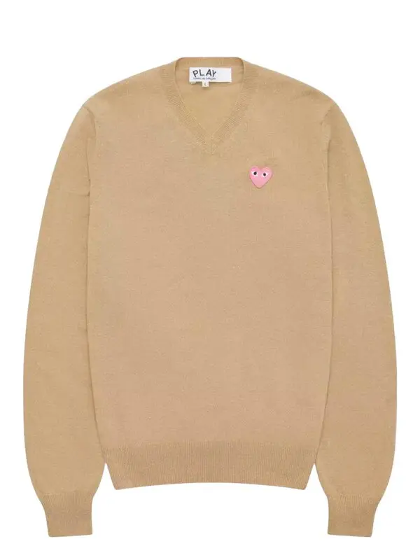 PLAY Long-sleeve Sweater - Brown