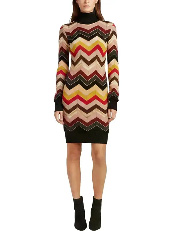 Missoni Knitted Mini Dress - Neutrals