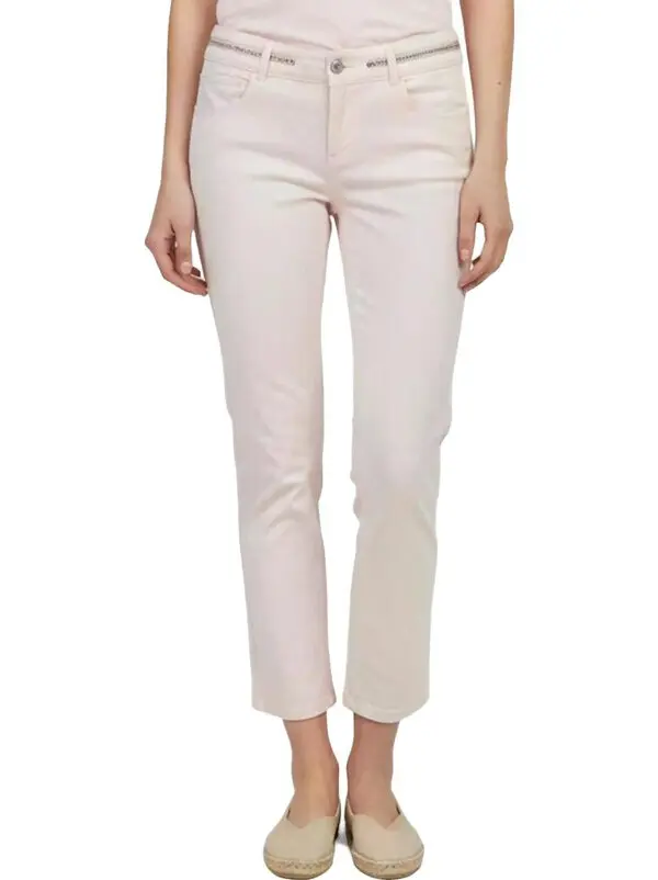 Givenchy Slim-fit Zip-detail Jeans - Pink
