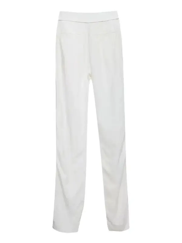 Jacquemus Tibau Side-slit Trousers - White