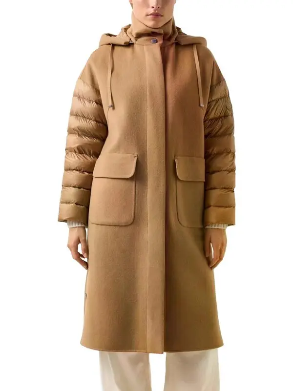 Bogner Trisha Panelled Coat - Neutrals