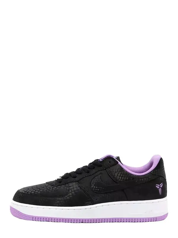 Nike Air Force 1 Low Kobe Bryant Forever /purple Stardust Sneakers - Black