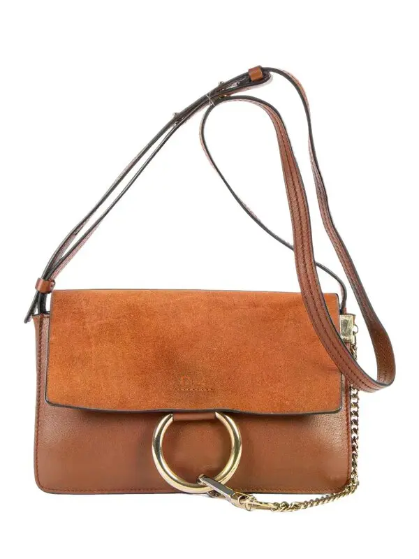 Chloé Faye Shoulder Bag - Brown