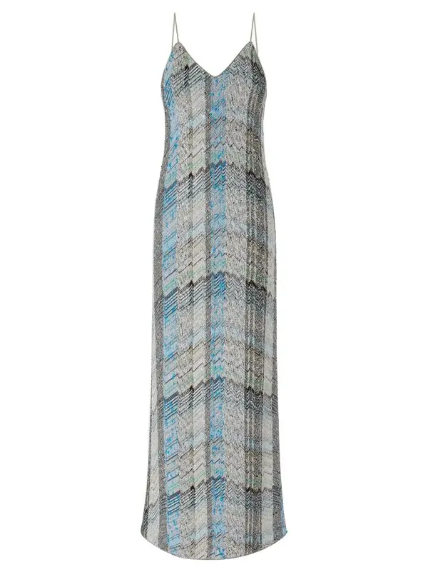 Missoni Long Dress With Side Slit - Multicoloured