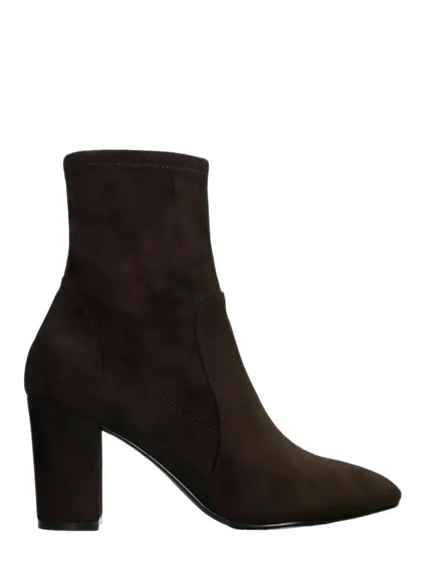 BIBI LOU Suede Ankle Boots - Brown