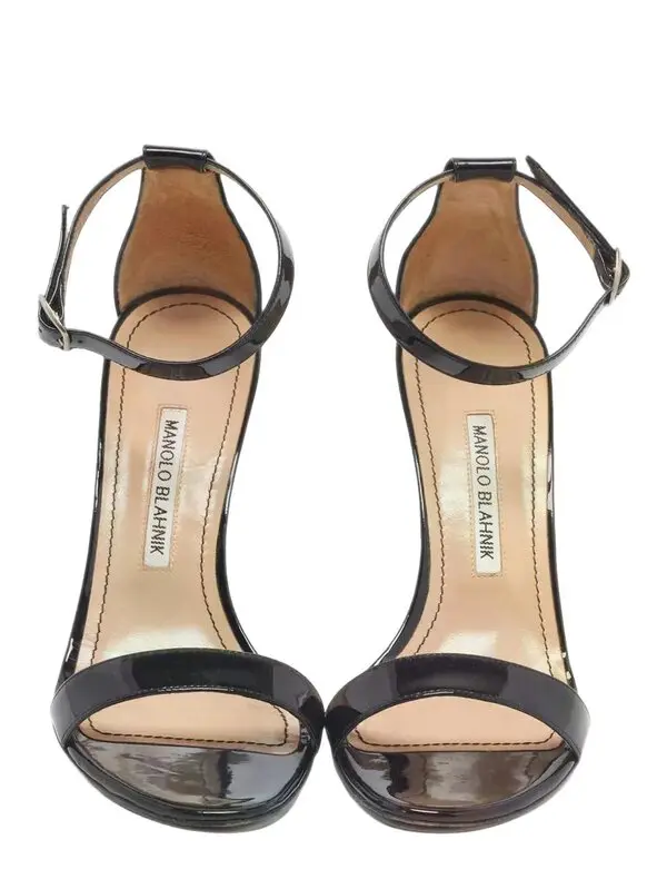 Manolo Blahnik Chaos Ankle-strap Sandals - Black