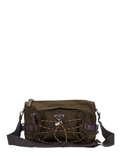 FWRD RENEW Prada Re-nylon Speedrock Shoulder Bag - Brown
