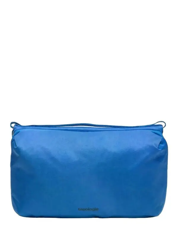 TOPOLOGIE Large Bottle Sacoche Clutch Bag - Blue