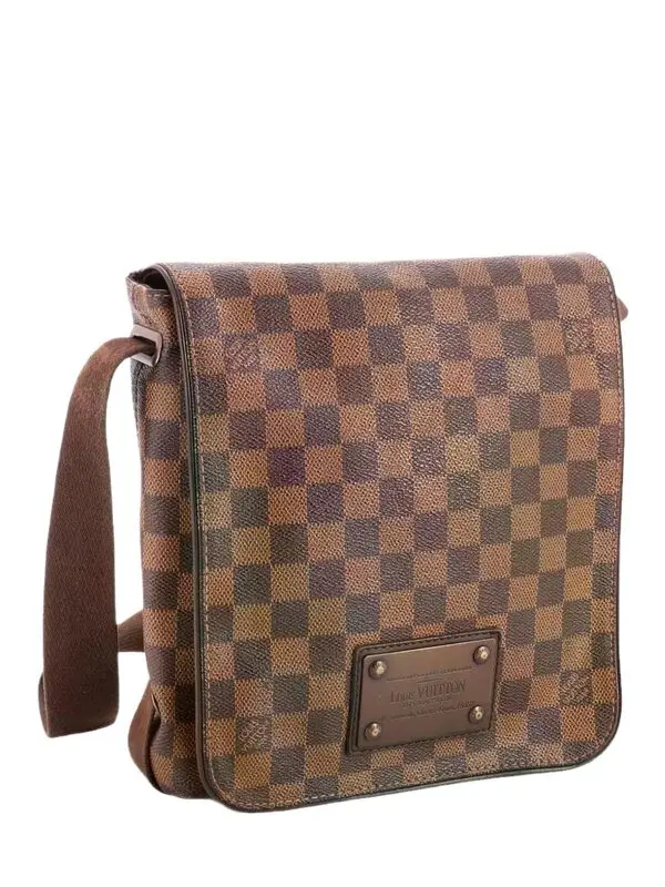 LOUIS VUITTON Brooklyn Handbag Damier Pm Crossbody Bag - Brown