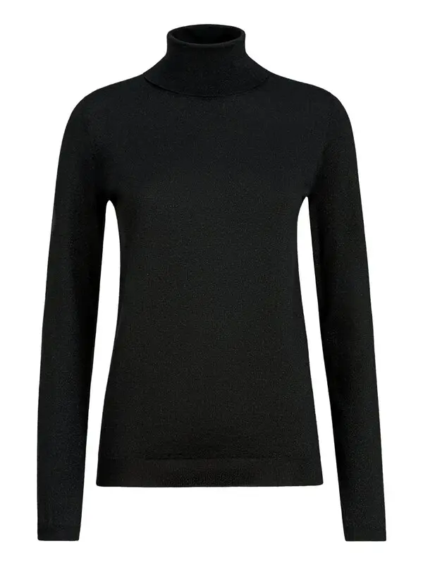 Brunello Cucinelli Cashmere-blend Sparkle Sweater - Black