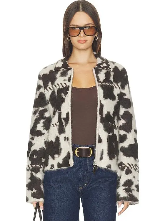 Guest In Residence Grizzly Cowhide Jacket - Multi