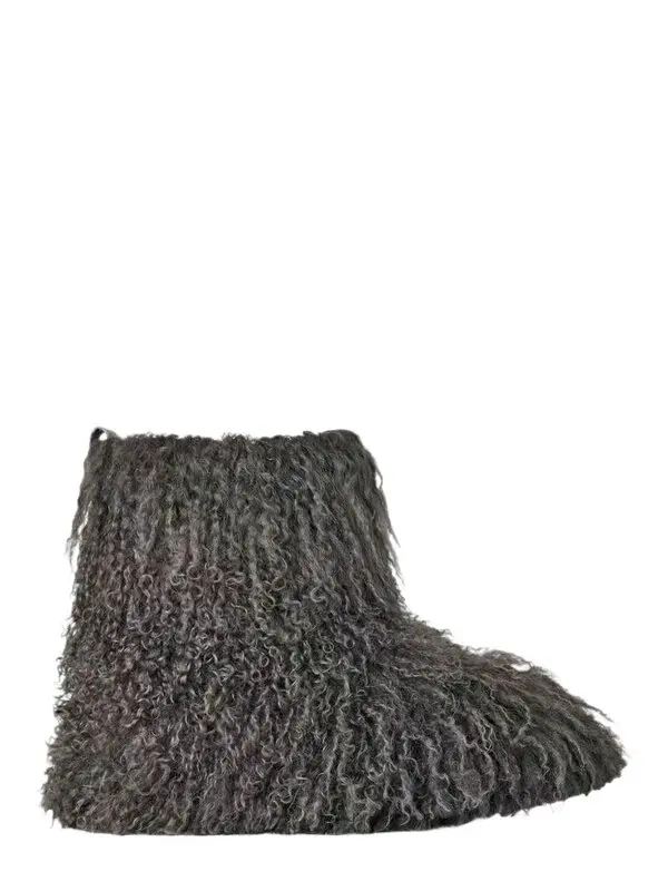 UGG Classic Short Fluff Momma Boots - Grey
