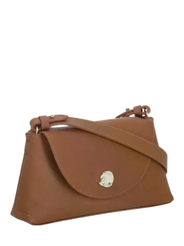 COCCINELLE Grainy Leather Shoulder Bag - Brown