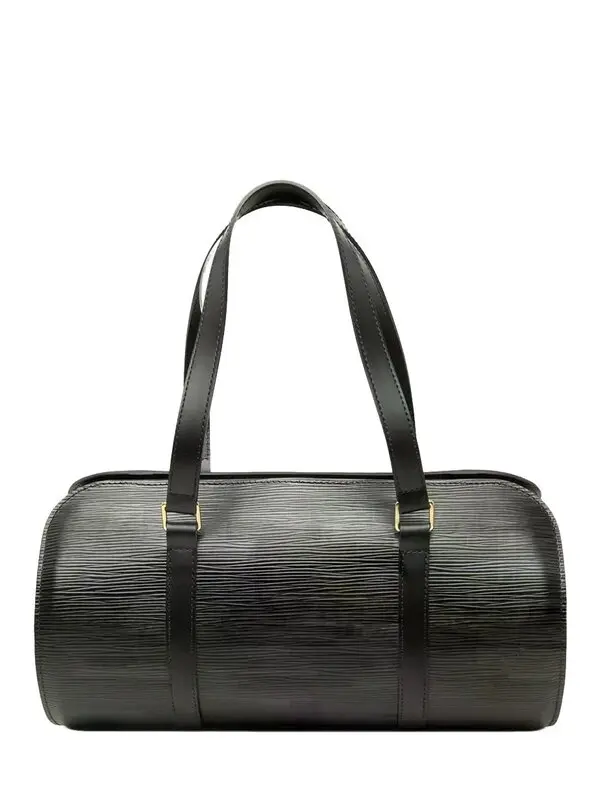 LOUIS VUITTON 2005 Epi Soufflot Handbag - Black