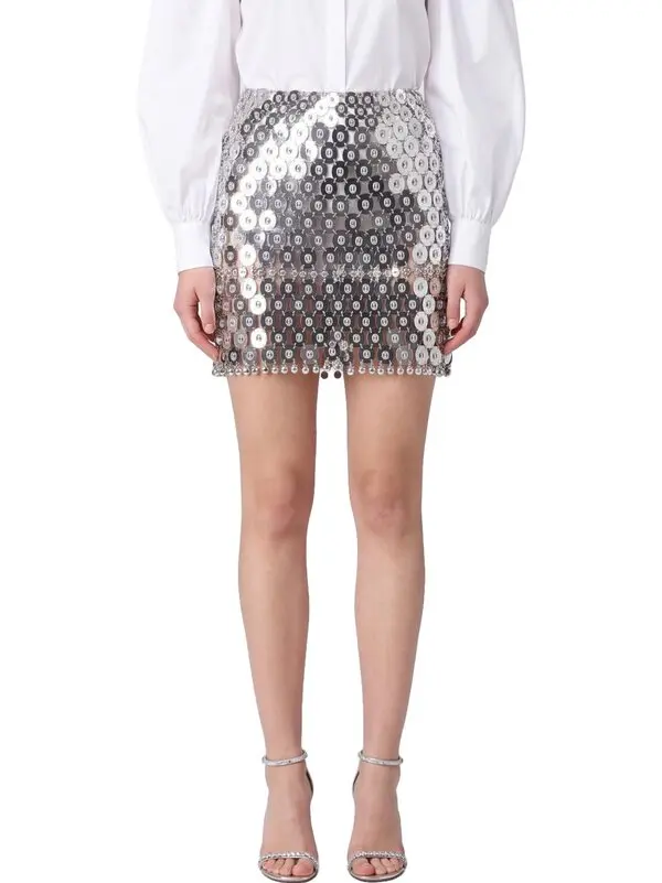 Rabanne Skirt Colour - Silver