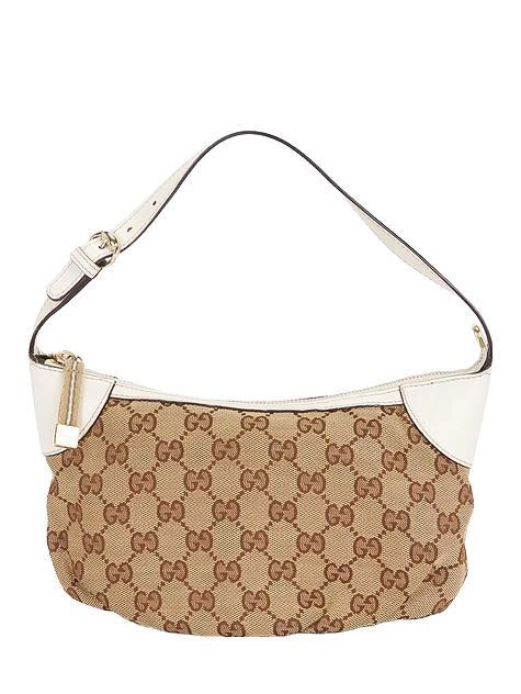 FWRD RENEW Gucci Vintage Pochette Shoulder Bag - Brown